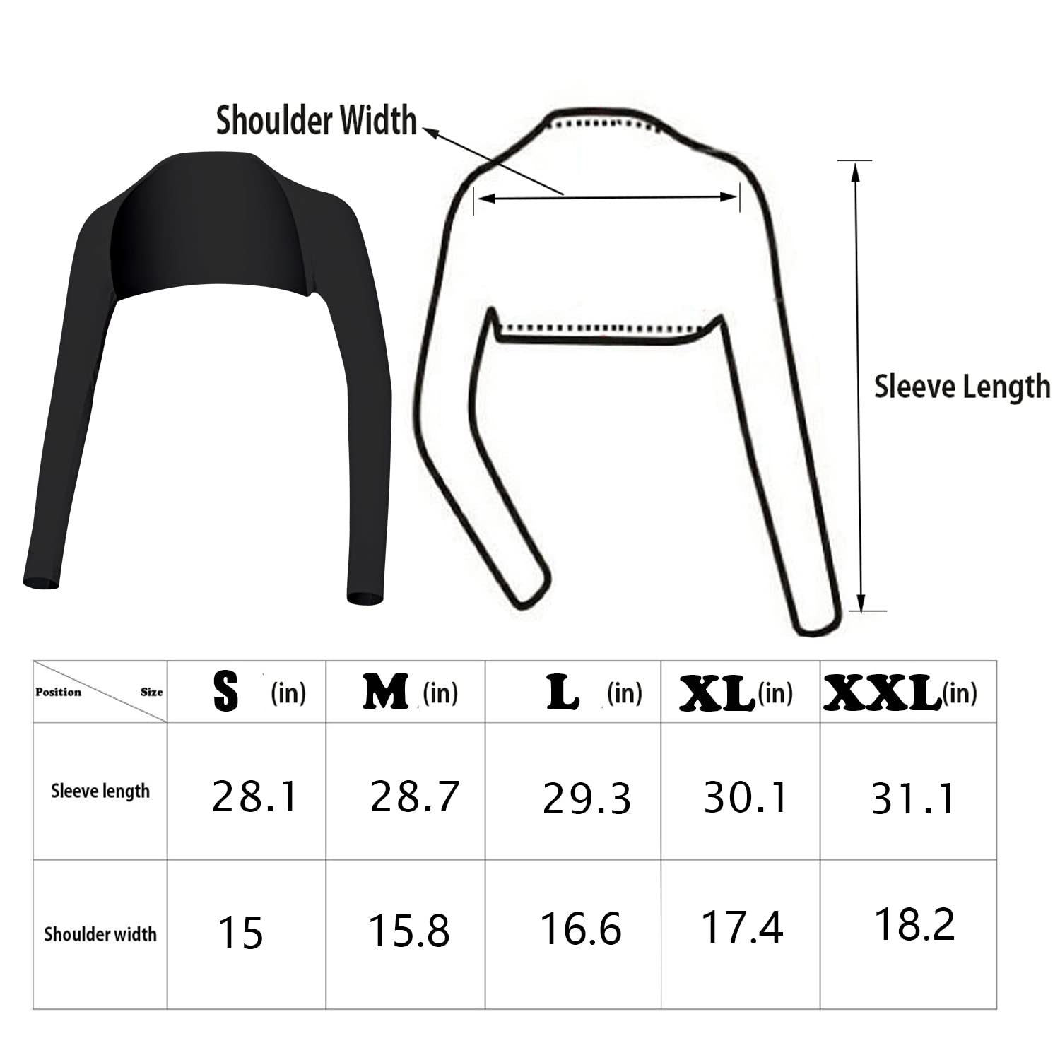 Hairwilly Cooling Shawl Arm Sleeve with Finger Hole Sun Protection Comfortable & Breathable for Women Men for Golfing,Riding,Driving