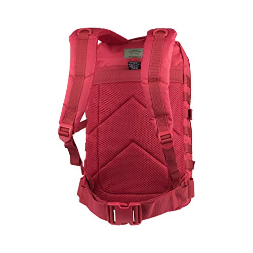 Mil-Tec Military Army Patrol Molle Assault Pack Tactical Combat Rucksack Backpack Bag 36L Signals Red