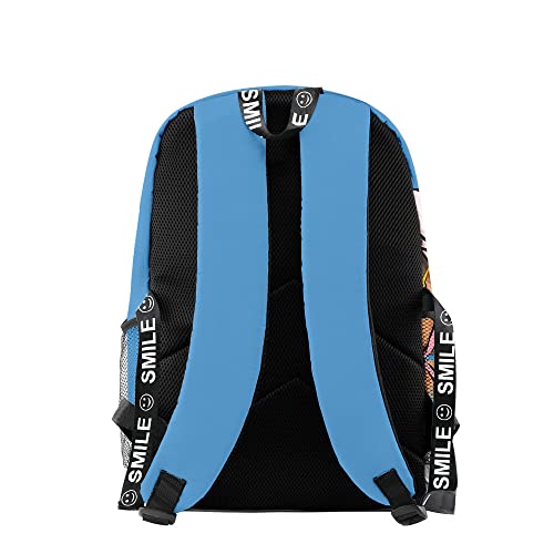 Zakely Un Verano Sin Ti Backpack Bunny Fans Backpack Travel Shoulder Backpack Cosplay Backpack for Men Women