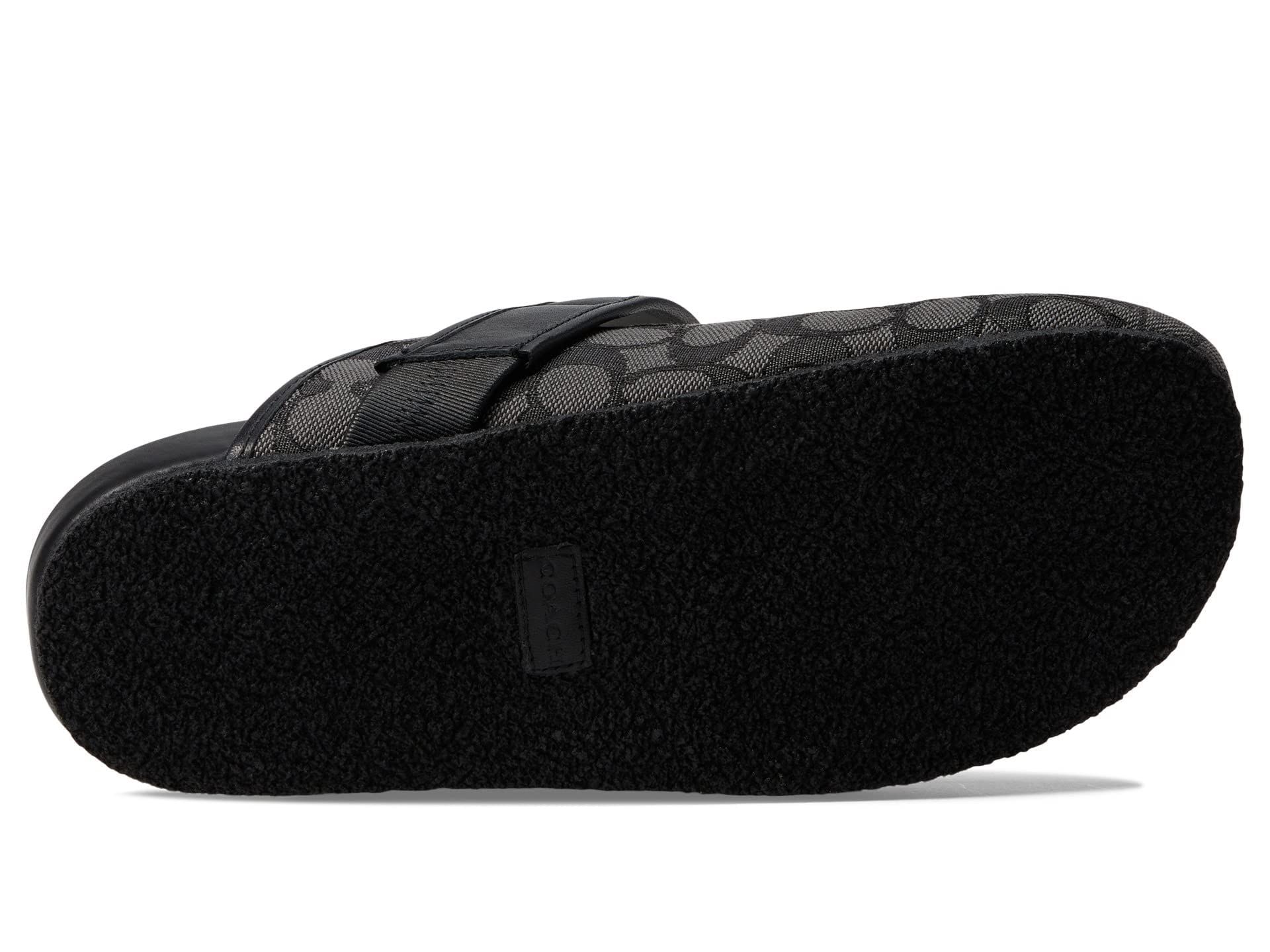 Coach Men's Blake Clog, Charcoal/Black, 10