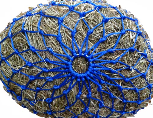 Turners Large 42" & 50" Ringed Haynets | Haylage Hay Net Small Mesh Holes Strong Haynet (42", Purple)
