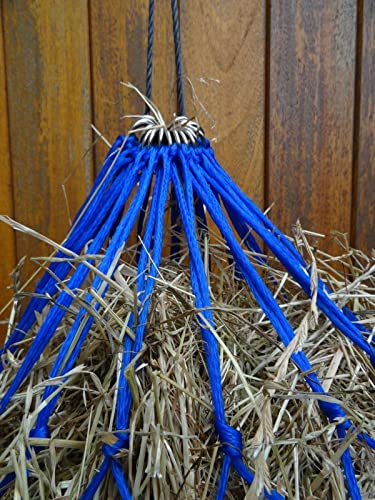 Turners Large 42" & 50" Ringed Haynets | Haylage Hay Net Small Mesh Holes Strong Haynet (42", Purple)