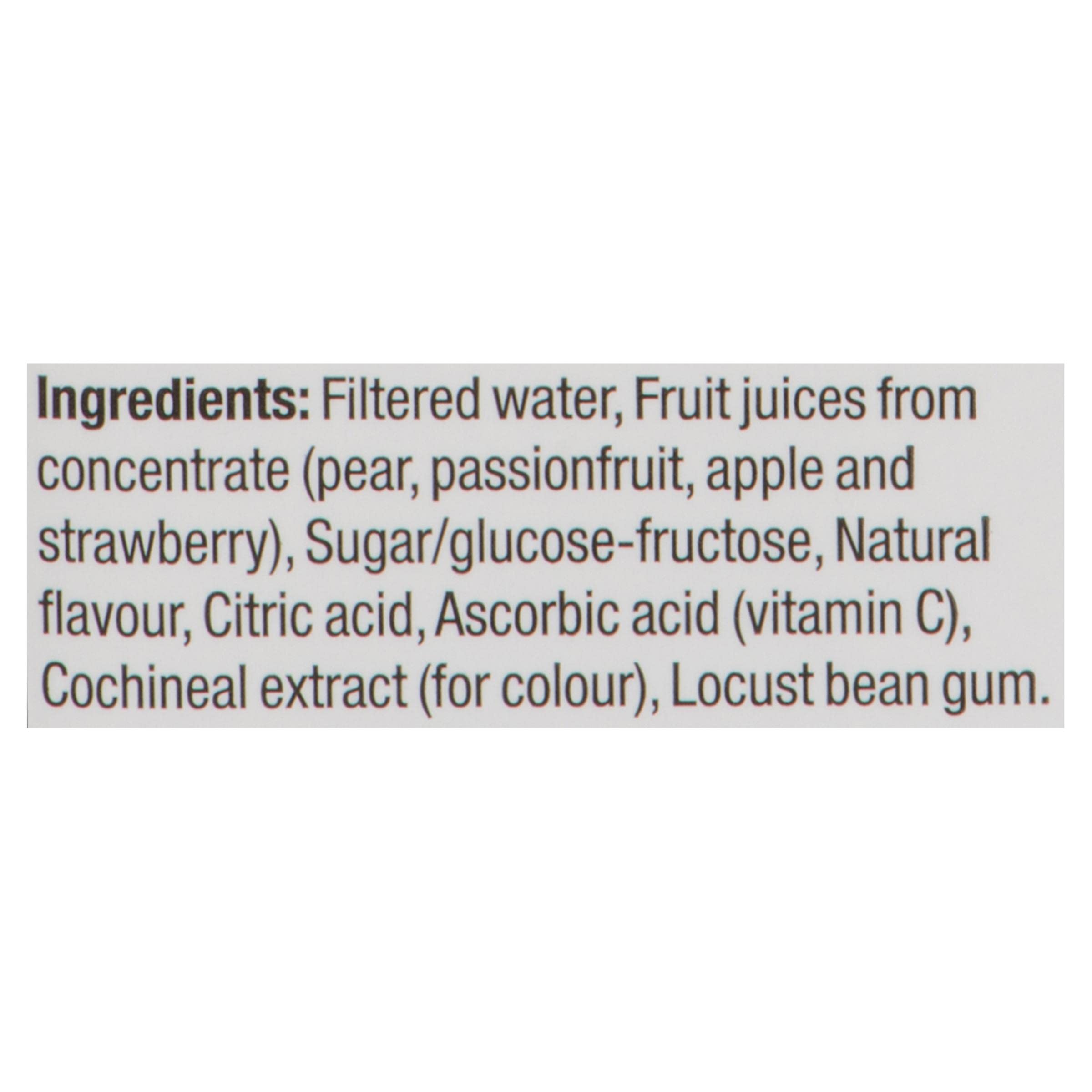 Fruitopia Strawberry Passion Awareness & Fruit Integration Juice, 1L/33fl.oz (Pack of 2) Shipped from Canada