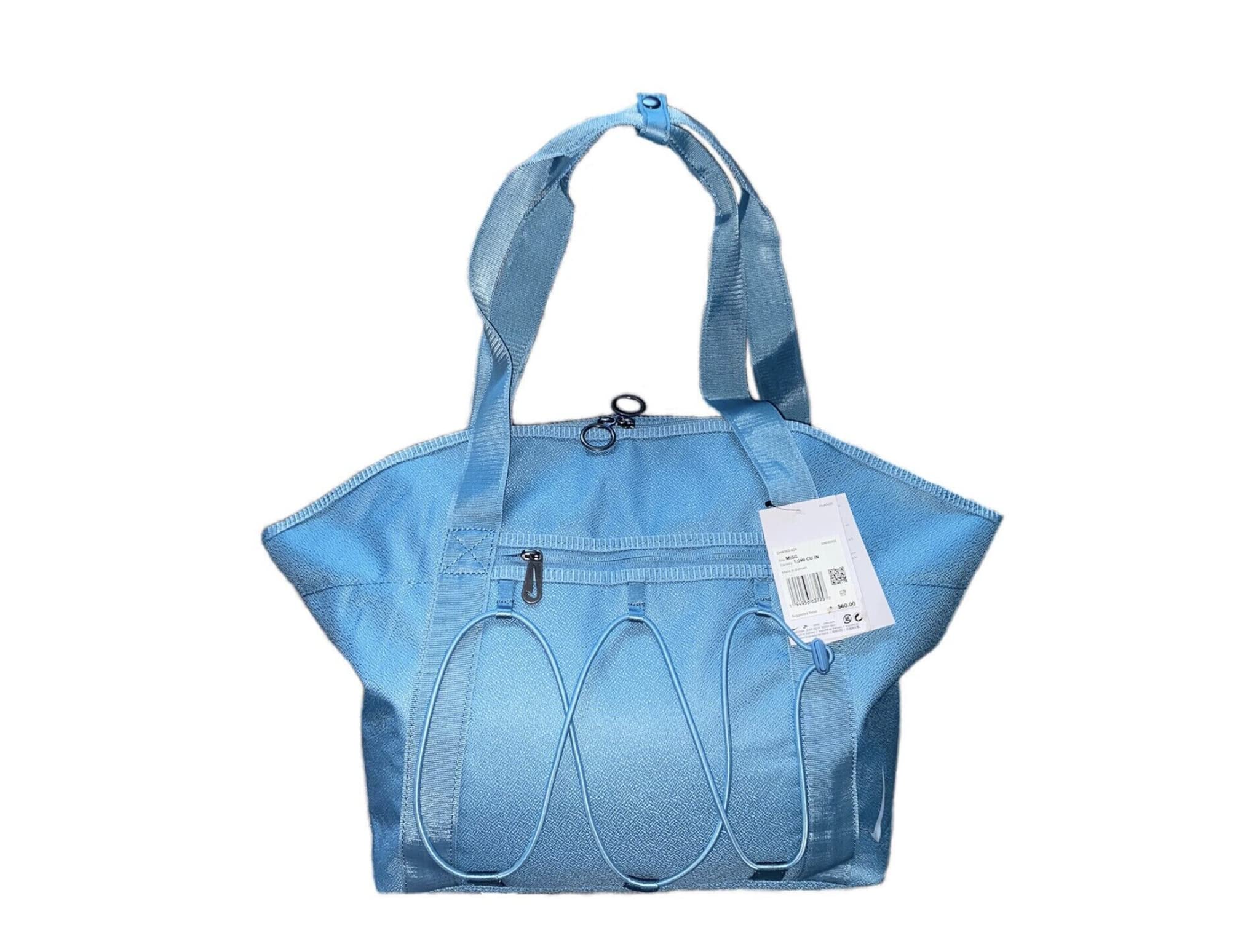 Nike One 18L Training Gym Tote Bag 1,099 cu. in. Cerulean Blue DH4063-424 Yoga