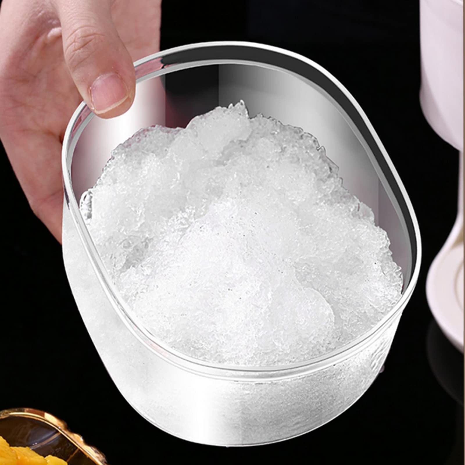 Snow Cone Machine Slushie Machine Ice Crusher Shaver，Shaved Ice Machine With Ice Cube Trays and Popsicles Molds，Snowcone, Cocktail, Margaritas Maker For Home