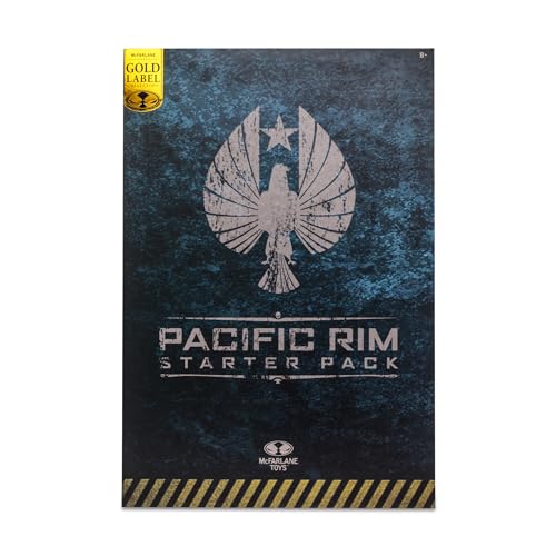 Pacific Rim McFarlane Toys Starter Pack Playset with Comic, Gold Label, Amazon Exclusive