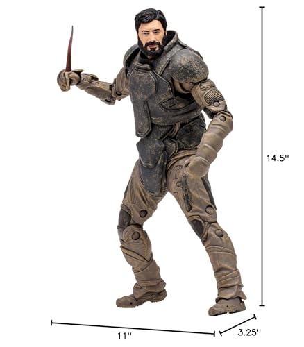 McFarlane Toys - Dune: Part Two Gurney Halleck Paul Atreides Chani Stilgar 4pk, Gold Label, Amazon Exclusive