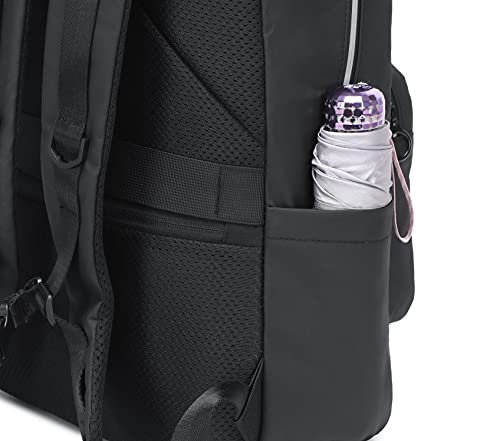 Joymoze Waterproof Stylish Girl Backpack Cute Laptop Backpack for Women Black