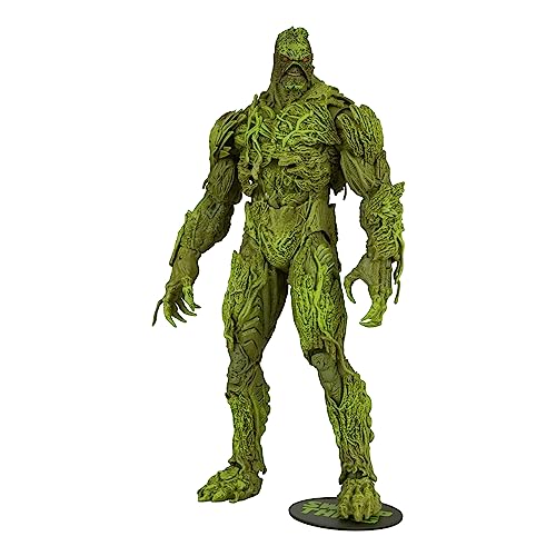 McFarlane Toys - DC Multiverse Swamp Thing Glow in The Dark Edition Gold Label MegaFigure, Gold Label, Amazon Exclusive