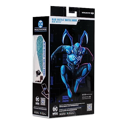 McFarlane Toys - DC Multiverse Blue Beetle Battle Mode (Blue Beetle Movie) 7in Action Figure