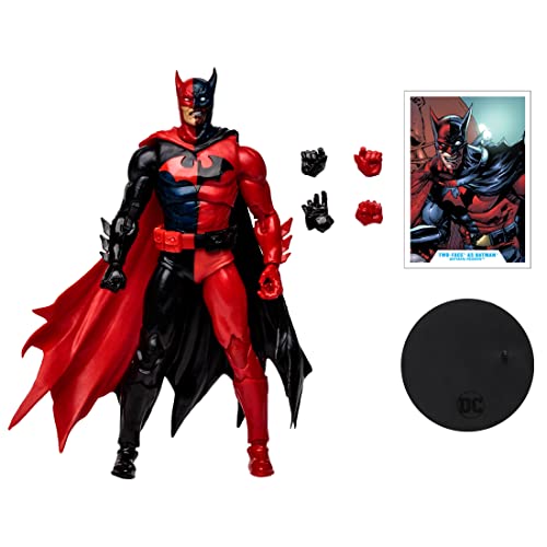 McFarlane Toys - DC Multiverse Two-Face as Batman (Batman: Reborn) 7in Action Figure