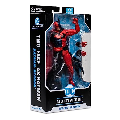 McFarlane Toys - DC Multiverse Two-Face as Batman (Batman: Reborn) 7in Action Figure
