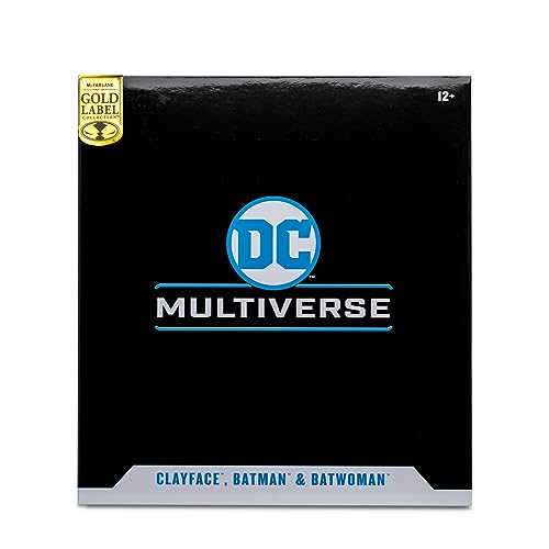McFarlane Toys - DC Multiverse Clayface Batman & Batwoman 3pk, Gold Label, Amazon Exclusive