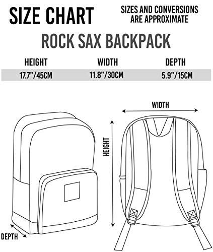 Rock Sax Metallica Master Of Puppets Men's Zip Fastening Band Backpack