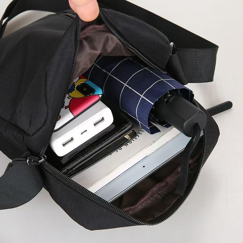 Crossbody Shoulder Bags Men's Messenger Bag Men Small Sling Pack Waterproof Oxford Packs For Work Business