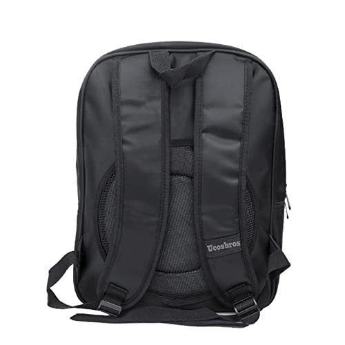 Mens Vader Backpack Skywalker Travel Backpack Bounty Hunter Rucksack Schoolbag Cosplay Standard Bag (Black Vader)