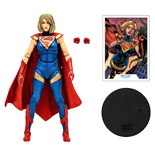McFarlane Toys - DC Multiverse Batman, Supergirl & Dr.Fate (Injustice 2) 3pk, Gold Label, Amazon Exclusive