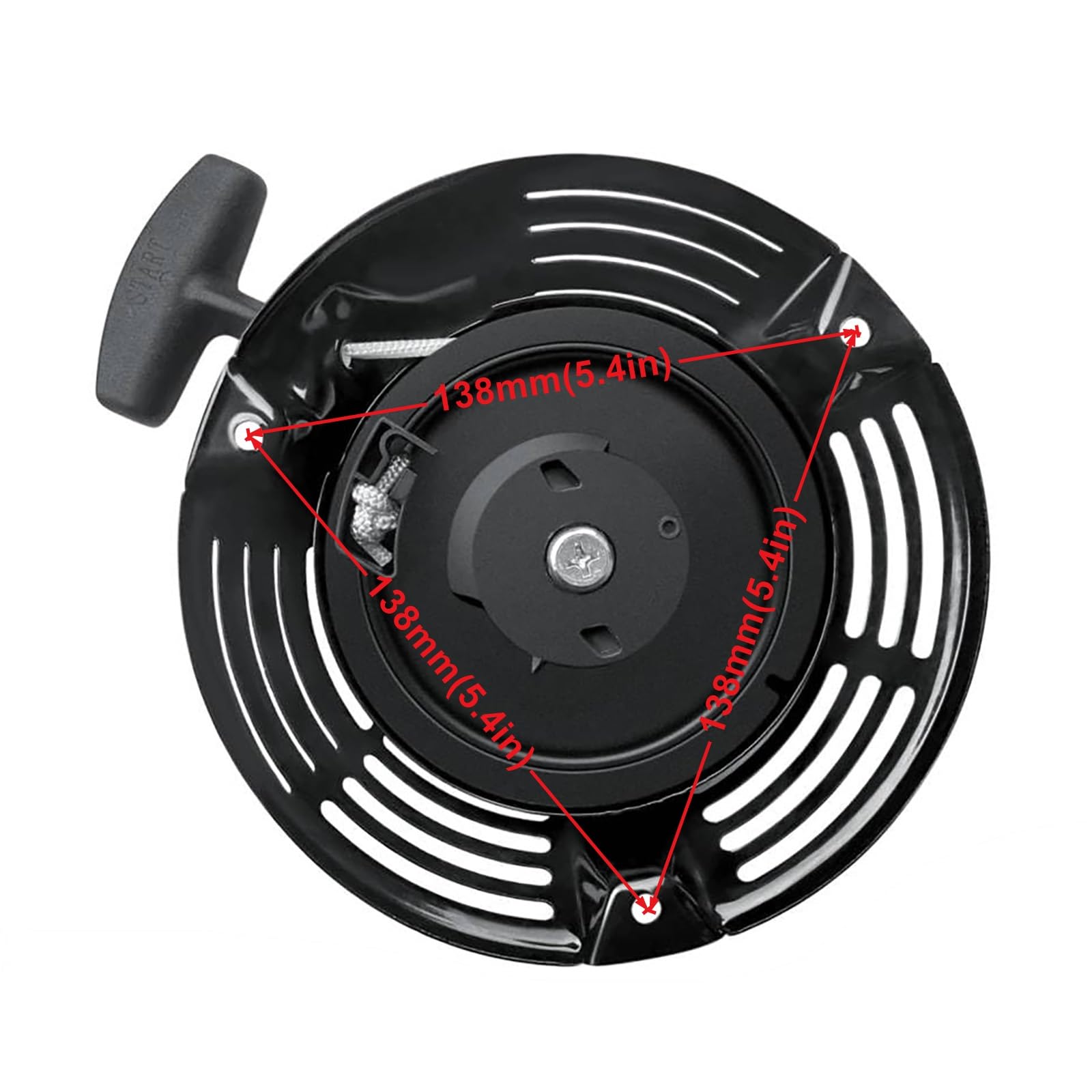 Strongthium GXV160 GXV140 Pull Start Assembly for HR216 HRA216 HRC216 28400-Z1V-802ZA 28400-Z1V-802ZB 28400-ZE7-003ZA Honda Pull Cords