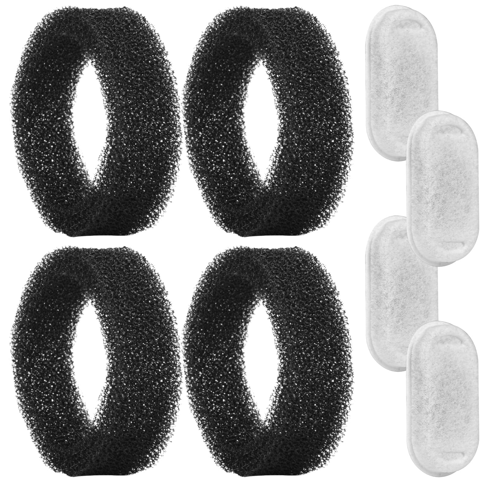 BENCMATE Cat Water Fountain Accessories - Filters 4 pcs