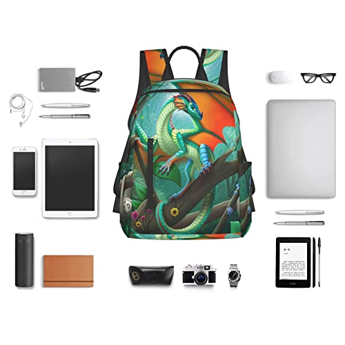 Travel Laptop Anime casual Backpack Camping Cyclingo Outdoor Activitie Daily Life Bag 14.6”X10.2”X4.9”Medium-Size