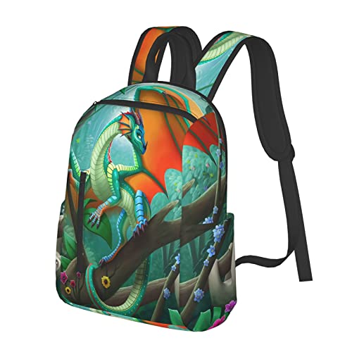 Travel Laptop Anime casual Backpack Camping Cyclingo Outdoor Activitie Daily Life Bag 14.6”X10.2”X4.9”Medium-Size