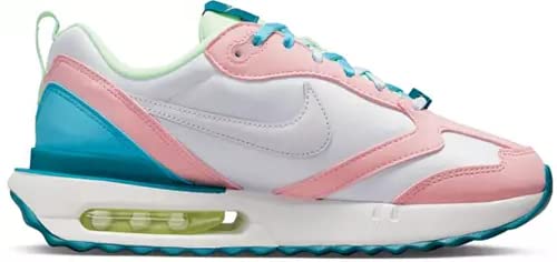 Nike Women's Air Max 90 shoe, White/White Med Soft Pink, 9
