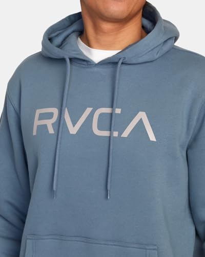 RVCA Big Pullover Hoodie Industrial Blue LG
