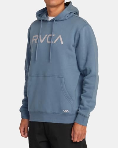 RVCA Big Pullover Hoodie Industrial Blue LG