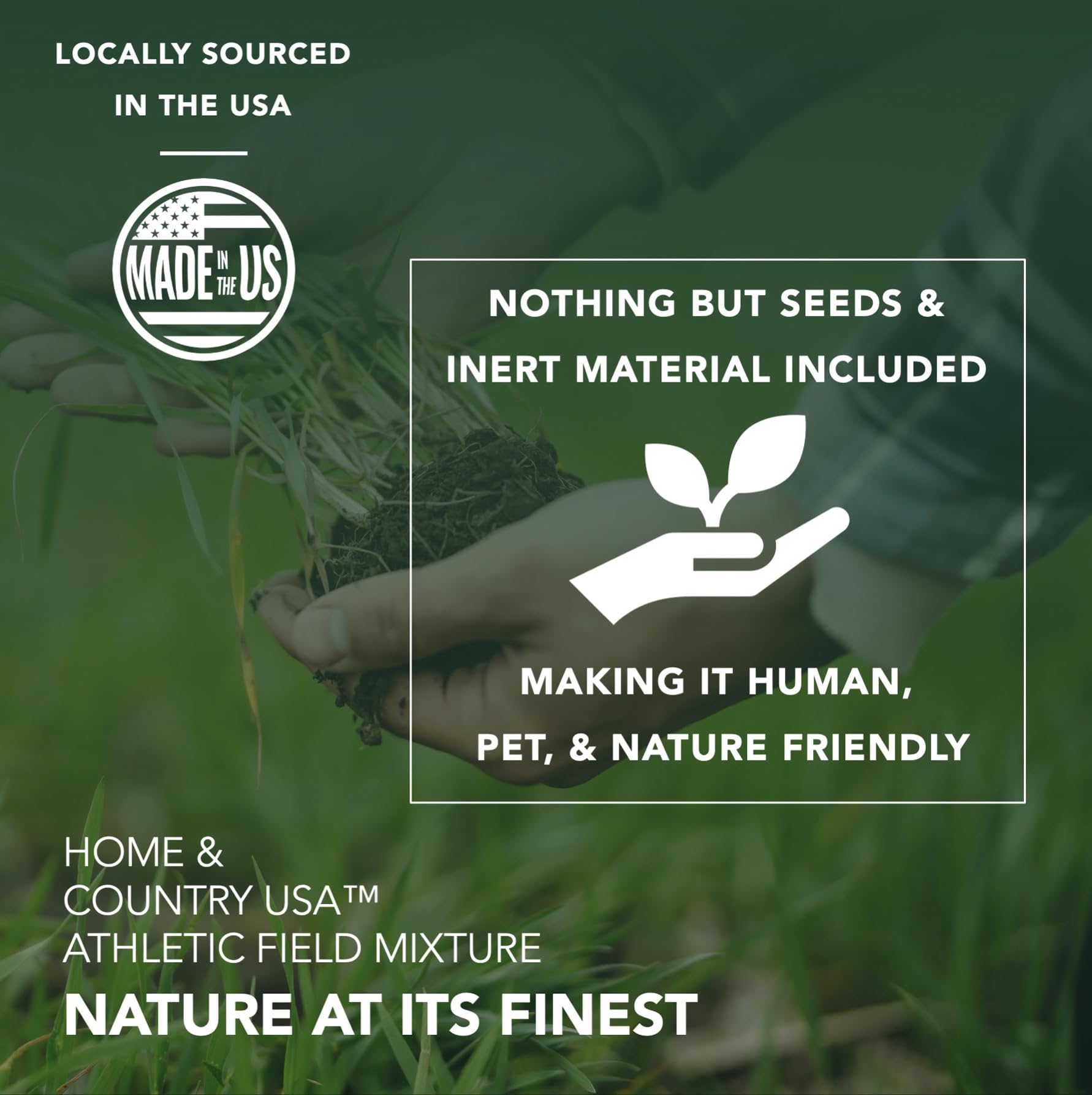 Athletic Field Grass Seed Lawn Seed (50 lb)