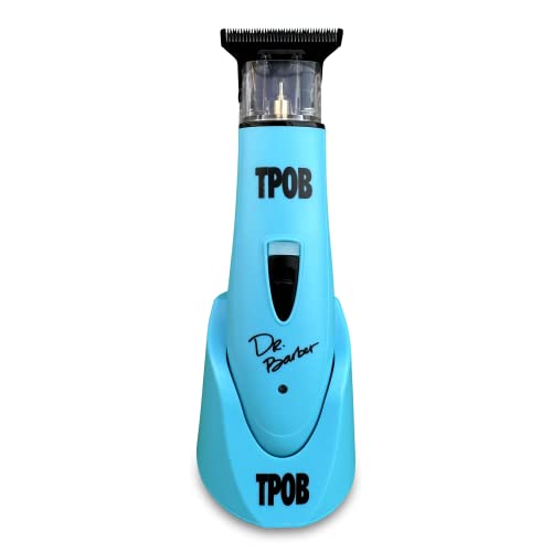 TPOB Ghost X Beard Trimmer Hair Clippers for Men, Professional Hair Trimmer Zero Gapped T-Blade Trimmer Cordless Rechargeable Edgers Clippers Electric Beard Trimmer Shaver (Ghost X Ice)