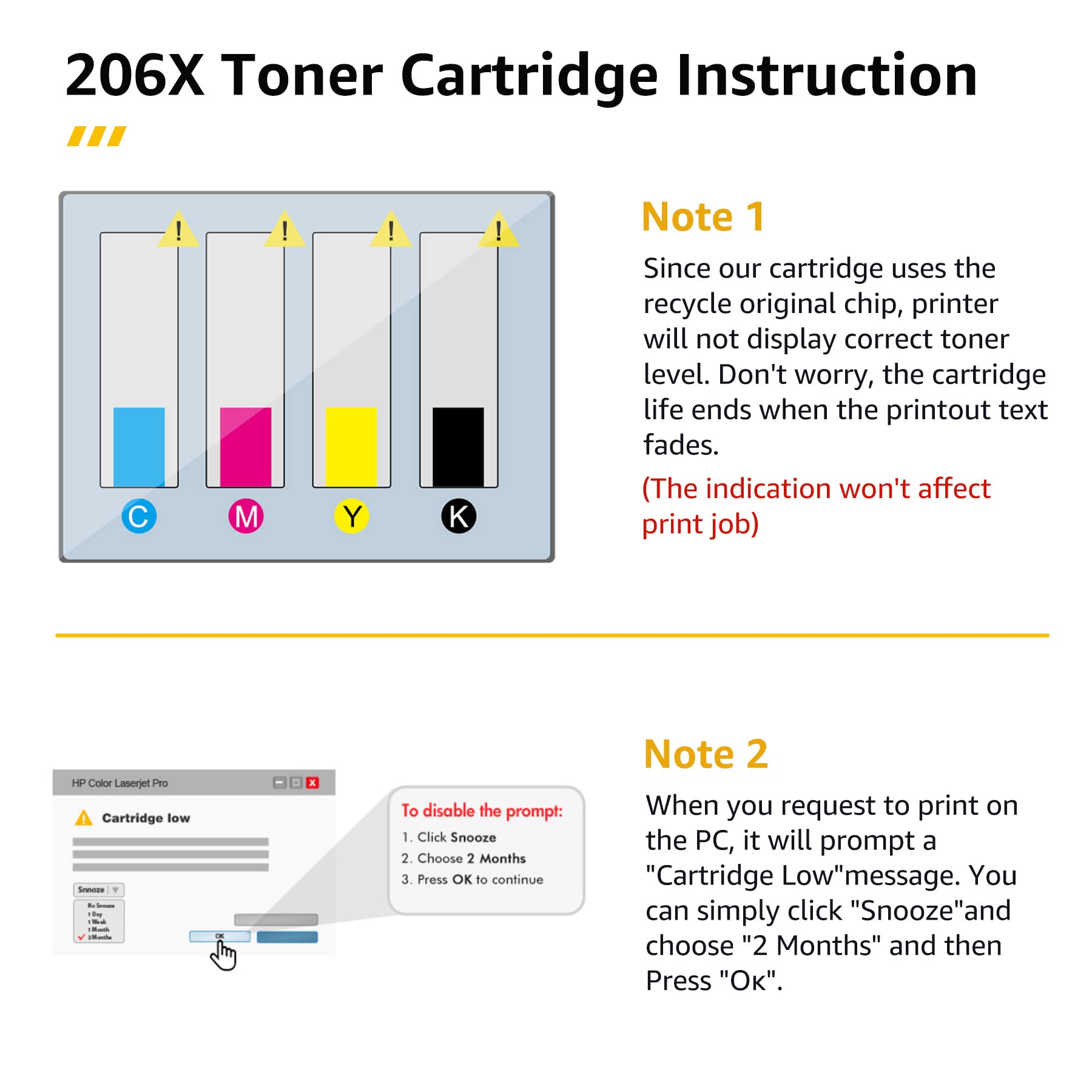 CMYBabee Compatible Replacement for Toner Cartridge