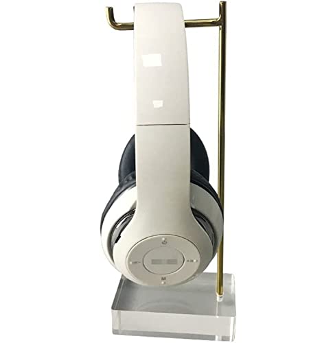 SCUUBE Headset Stand Headphone Stand Acrylic Mirror Earphone Holder Non-Slip Base Suitable for Earphone Gaming Save Space Headset Holder Headphones Holder