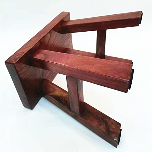 dadaozhijian Handmade Solid Wood Stool Bearing 1000 lbs,Small Short Stool,Shoe Changing Stool,Plant Stand,Milking Stool,Footstool,Ladder Stool,Strong and Durable (1 Pack)