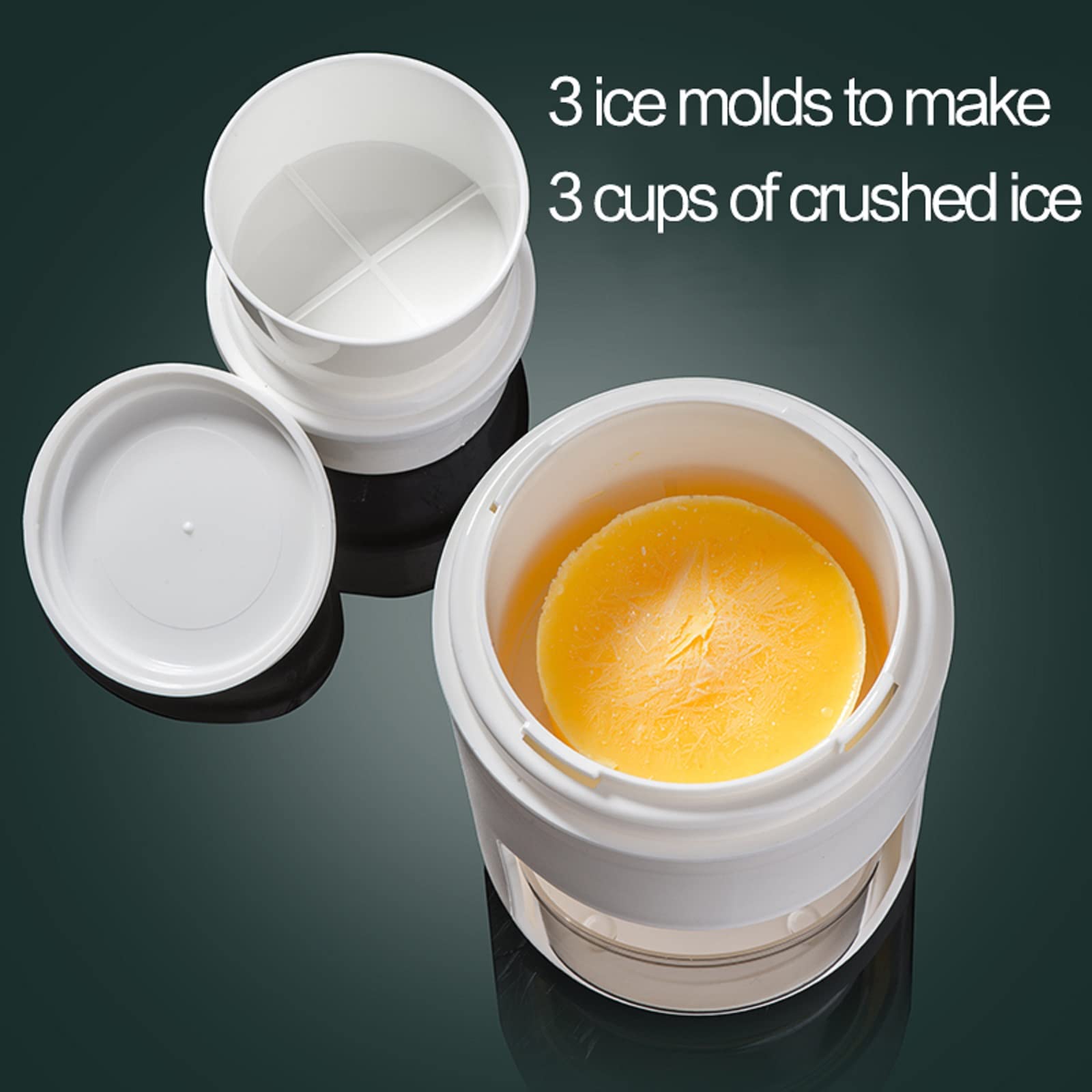3Pcs Ice Molds for Shoxil Shaved Ice Machine