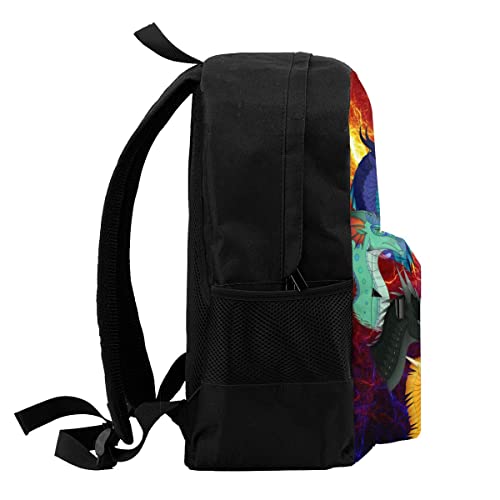 LONGREN Wings-of Fire Backpack schoolbag Bookbag 17 Inch travel Laptop Backpack.