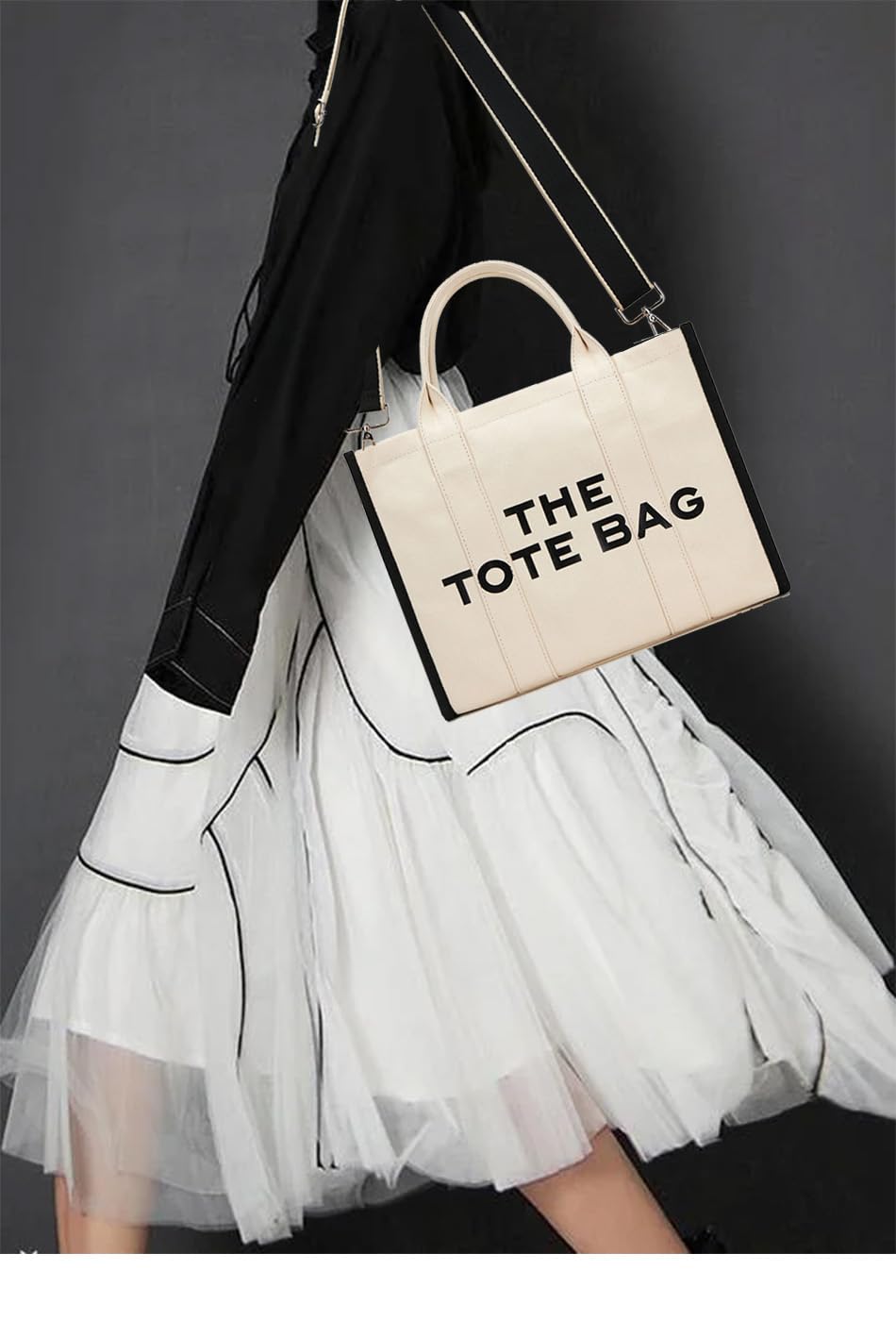 Fancy Forest The Tote Bag For Women,Womens Tote Bags with zipper,Canvas Tote Purse Can shoulder/crossbody,Handbag