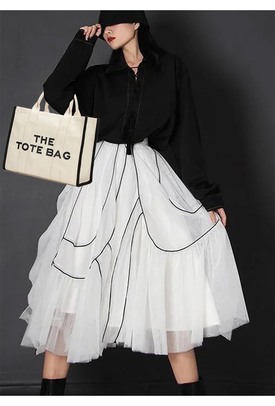 Fancy Forest The Tote Bag For Women,Womens Tote Bags with zipper,Canvas Tote Purse Can shoulder/crossbody,Handbag