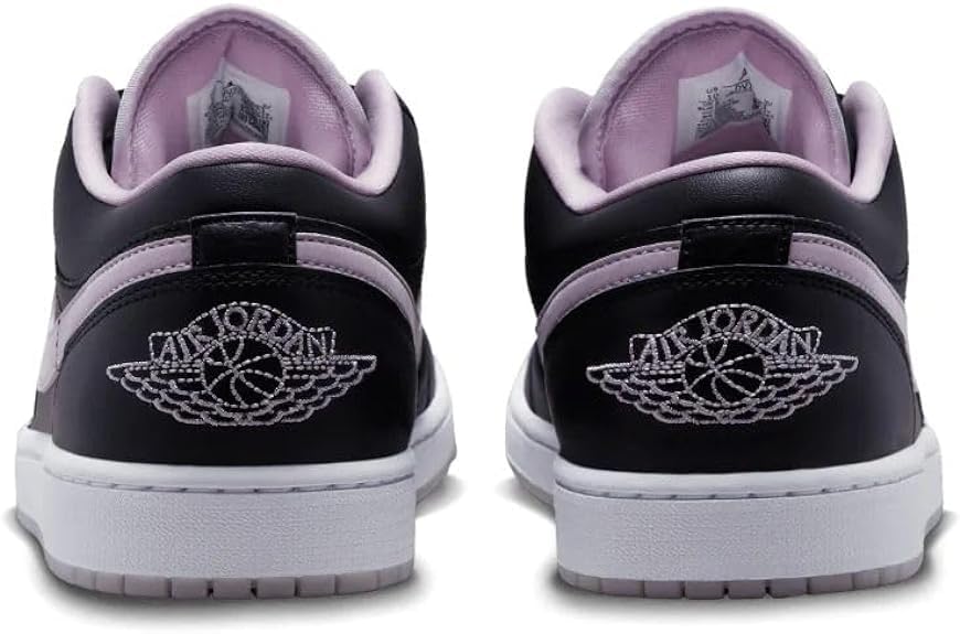 Air Jordan 1 Low SE Men's Shoes (Black/Iced Lilac-White, us_Footwear_Size_System, Adult, Men, Numeric, Medium, Numeric_11)