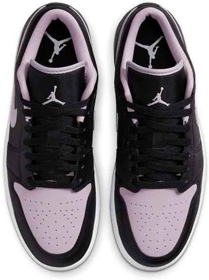 Air Jordan 1 Low SE Men's Shoes (Black/Iced Lilac-White, us_Footwear_Size_System, Adult, Men, Numeric, Medium, Numeric_11)