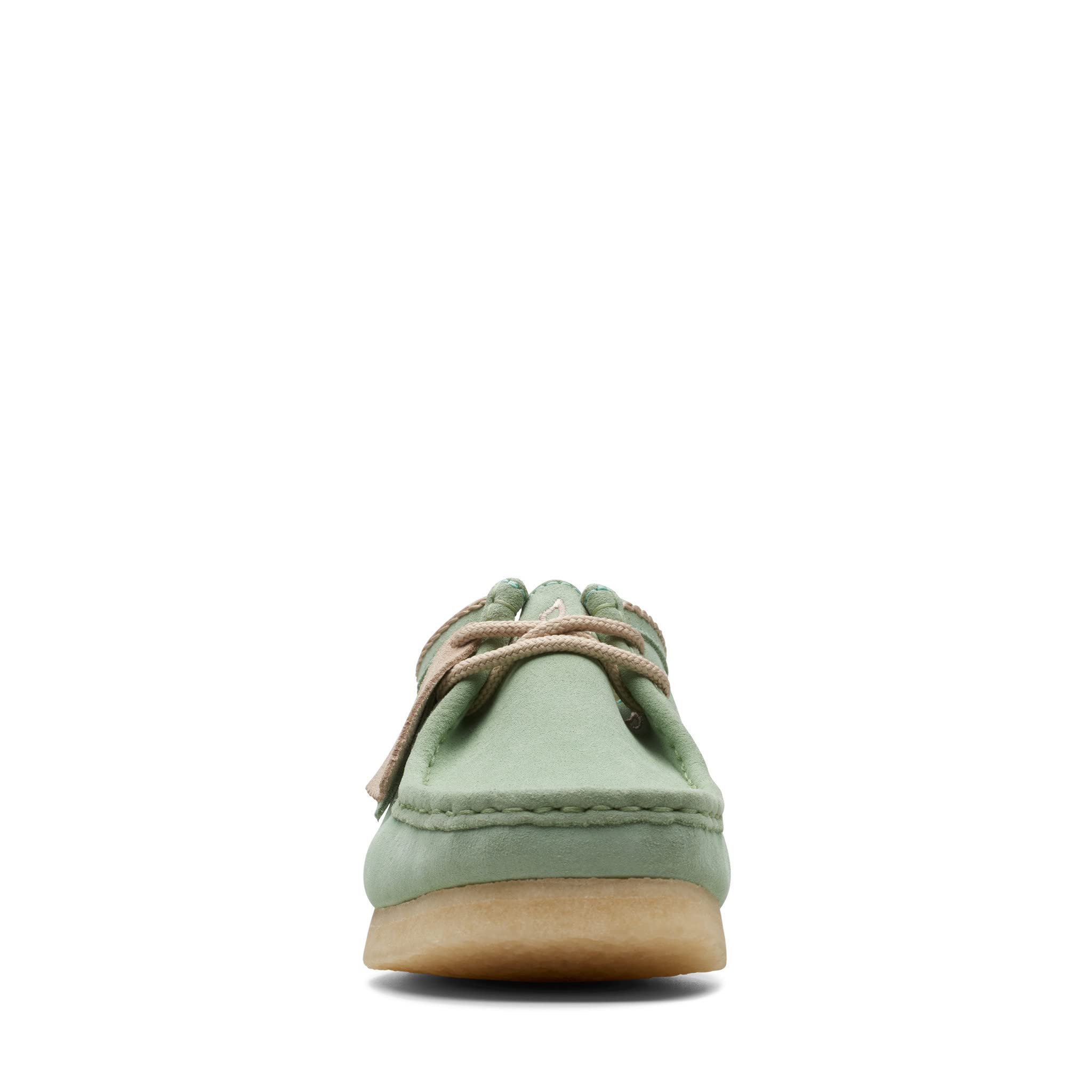 Clarks Original Men's Wallabee Made in Vietnam, Green Embroidery, 12