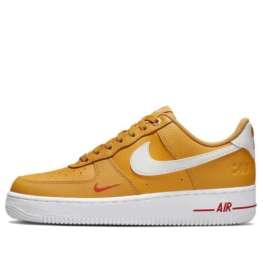 NIKE Women's Air Force 1 '07 Special Edition - Size 8 US - Yellow Ochre, Yellow Ochre/Sail White