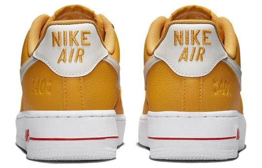 NIKE Women's Air Force 1 '07 Special Edition - Size 8 US - Yellow Ochre, Yellow Ochre/Sail White