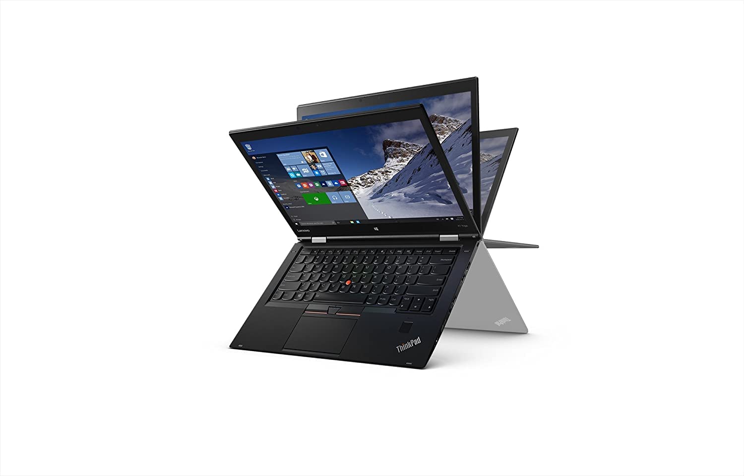 Lenovo ThinkPad X1 Yoga G1 Laptop, 14'' 2-in-1 Convertible FHD Laptop, Intel Core i7-6600U 2.6GHz, 8GB DDR4 RAM, 256GB SSD, Thunderbolt 3 USB-C, Webcam, Windows 10 Pro (Renewed)