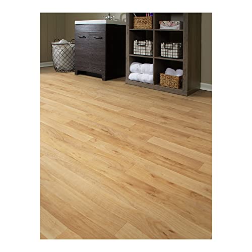 Mohawk Elite Bumble Oak 8'6" W x 6' L Cut Sheet Vinyl Roll