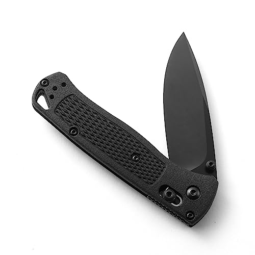 folding knives EDC for men,7.4Men's manual pulley opening,8Cr13MoV Blade,Reinforced nylon fiber shank,folding knife with clip,Camping, wild fishing, good partner (black)
