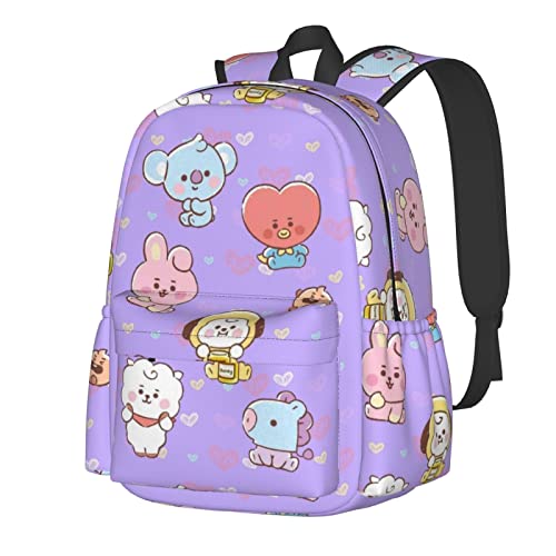 cute kpop Lightweight Bookbag school backpack laptop backpack For College Students Suitable For Teenagers Adults Fitness Professionals Business Travel hiking backpack christmas gifts T17