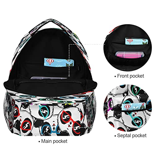 Kids School Backpack Panda Bookbag for 1st 2nd 3rd 4th Grade