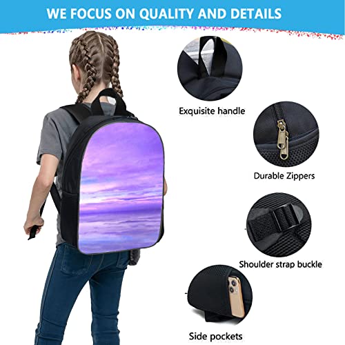 Nuvuiolf Backpack Pencil Case Set Durable 17inch Laptop Bag Travel Daypack for Men Women Outdoor Picnic Hiking 5