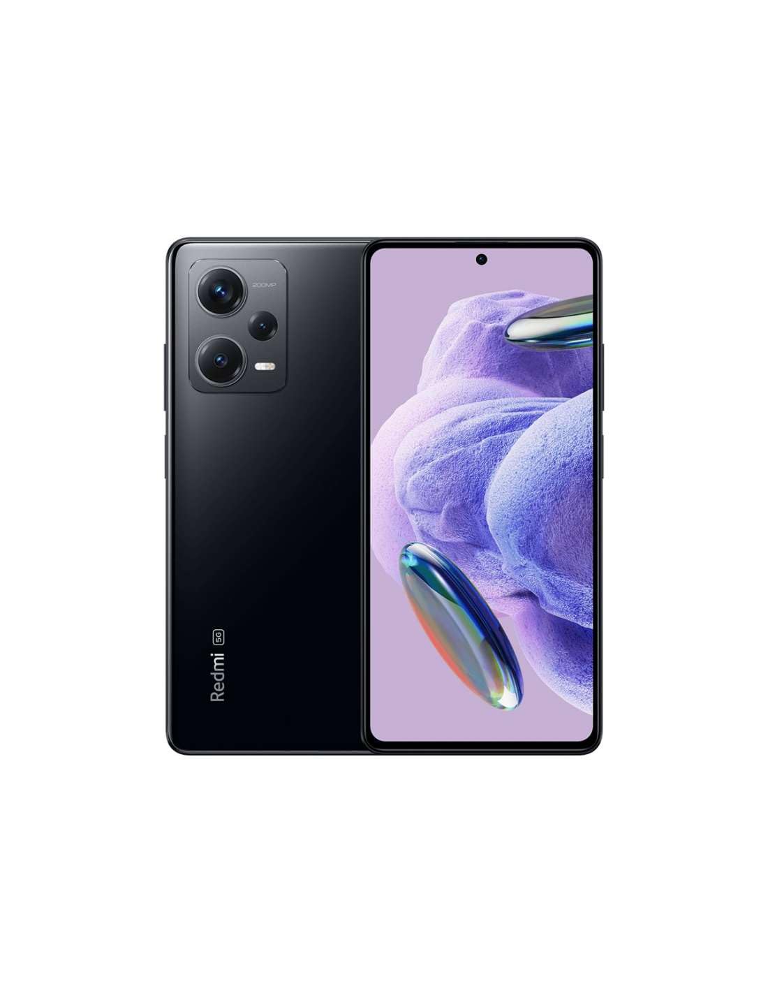 Xiaomi Redmi Note 12 Pro+ Plus 5G + 4G (256GB + 8GB) Factory Unlocked 6.67" 200MP Triple Camera (Tmobile Tello Mint USA Market Global) + Extra (w/Fast Car Charger Bundle) (Midnight Black (Global))