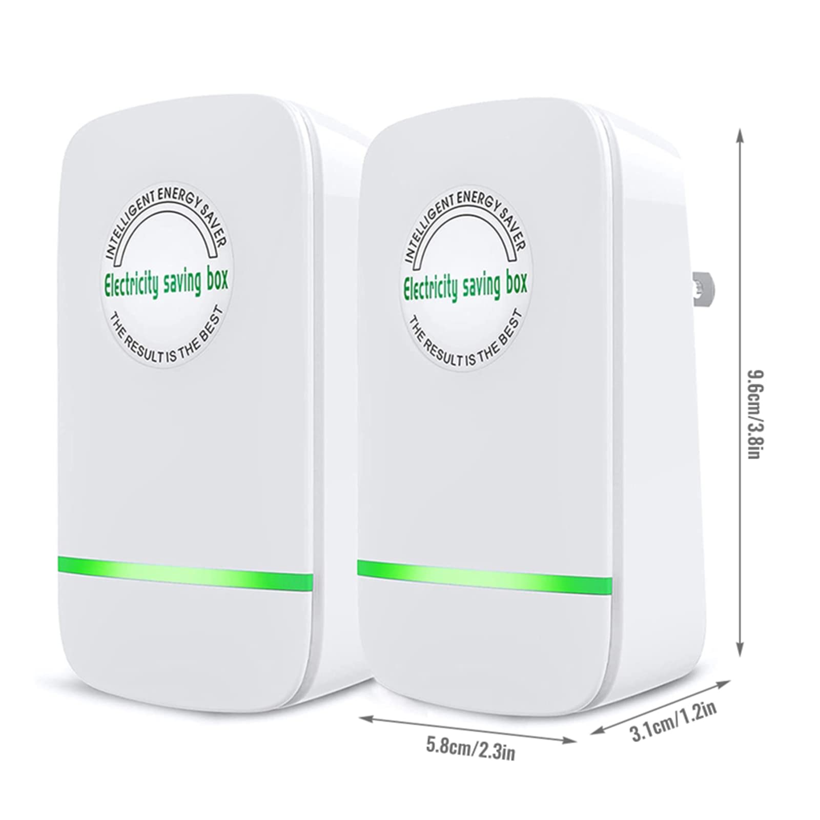 Pro Power Saver, 2024 New Upgrade Energy Saving Device, Power Saver Energy Saving Device for Home Office Market US Plug 90V-250V 30KW (2PCS)